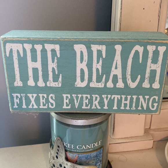 Kohl's | Accents | Decorative Sign The Beach Fixes Everything | Poshmark